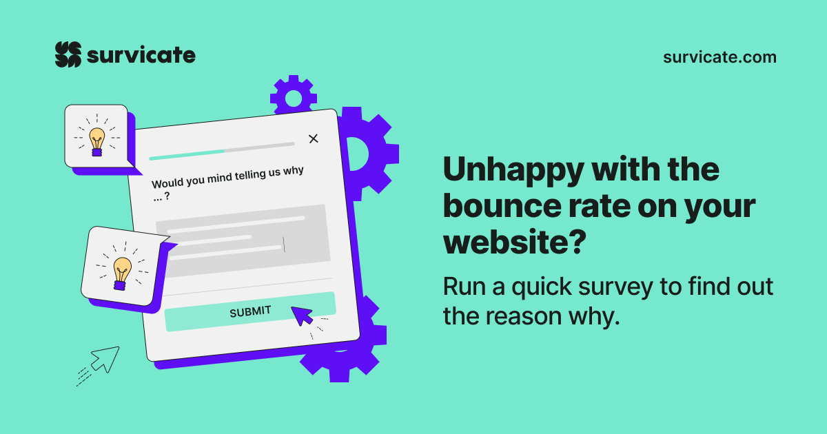 Open-Ended Website Survey Template 🚀 Survicate